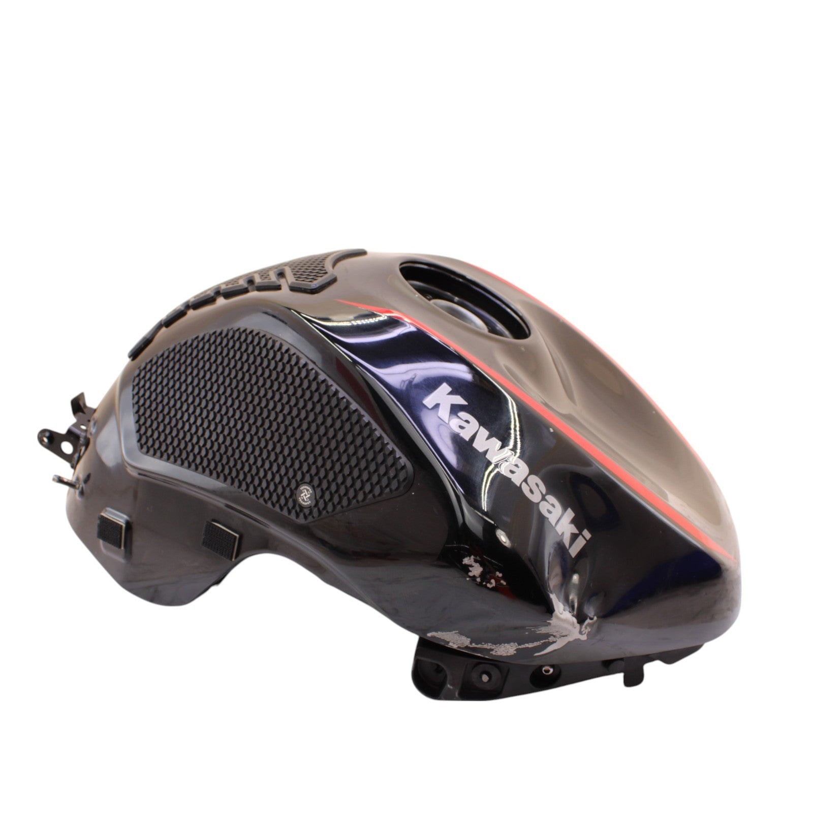 2019 - 2025 KAWASAKI NINJA ZX6R FUEL TANK GAS RESERVOIR BLACK DENTED/S ...