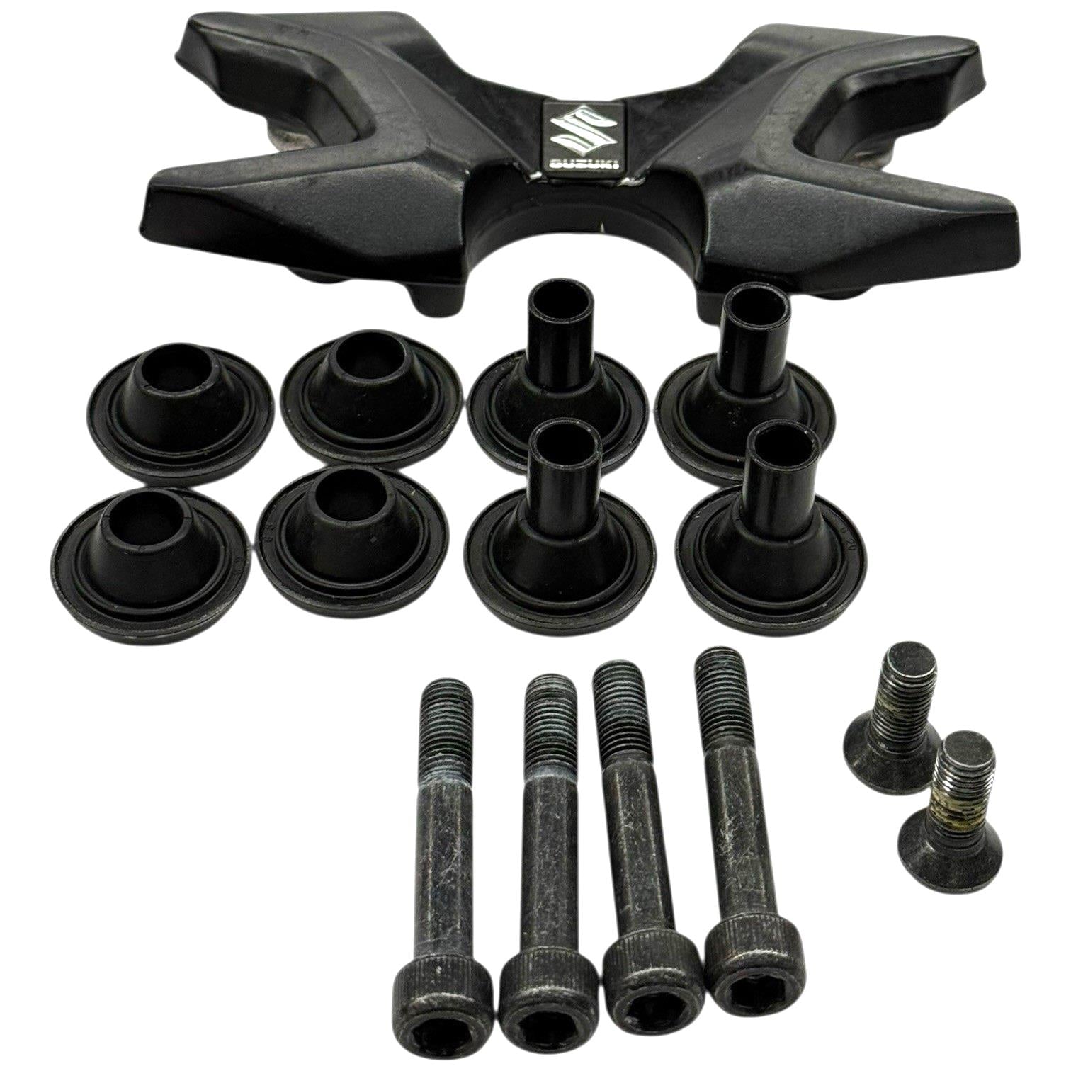 2022 - 2024 SUZUKI HAYABUSA HANDLEBARS TOP MOUNT STOCK BLACK BOLTS WAS ...